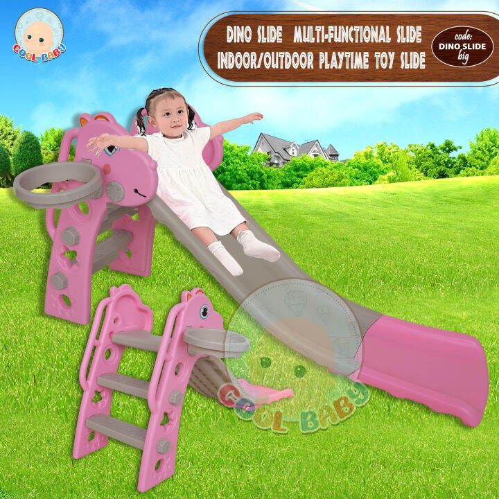 Cool Baby Dino Kids Multi-functional Slide Indoor/Outdoor Playtime Toy ...