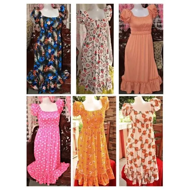 MAXI PUFF DRESS LONG / GOOD QUALITY / PAMBUNTIS/ PANG SIMBA | Lazada PH