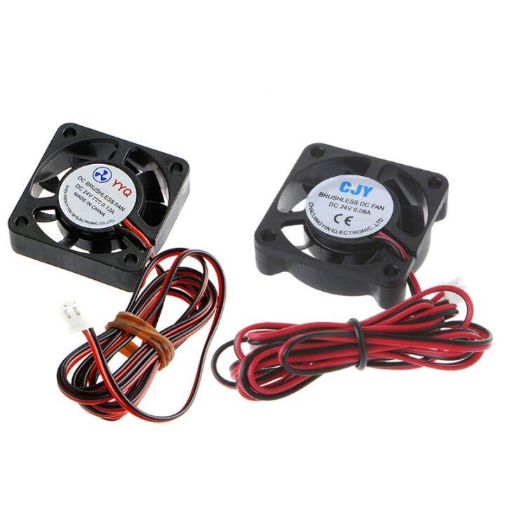 DC 24V 2-Pin Cooling Fan 40mm 40x40x10mm 4cm 4010s 9Blade For 3D ...