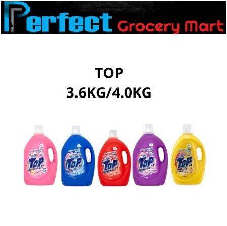 ⚡24hour Delivery⚡Top Liquid Detergent LIQ 3.6/4.0kg | Lazada