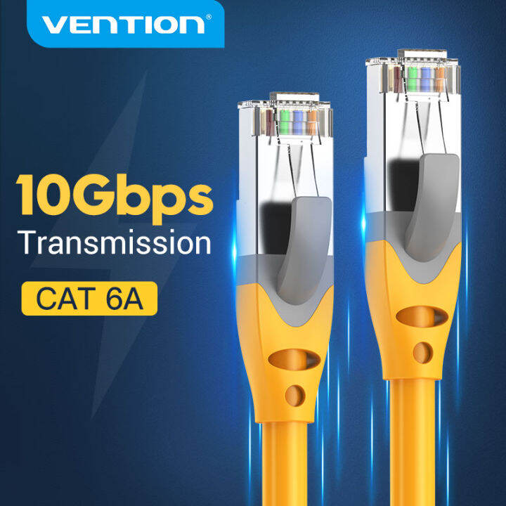 Vention Cat 6A Ethernet Cable RJ45 Cat 6A Lan Cable 10Gbps High Speed SSTP Patch Cable RJ45 ...