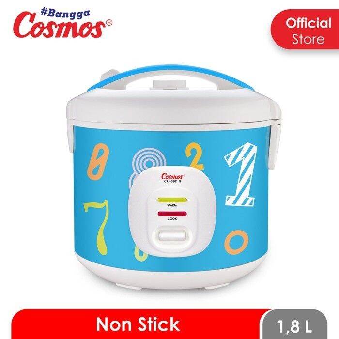 COSMOS CRJ-3301 N Magic Com Rice Cooker 1.8 Liter Penanak Nasi Magiccom / magickom/ magic kom ...