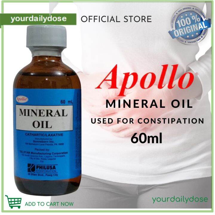 APOLLO Mineral Oil 60ML | Lazada PH