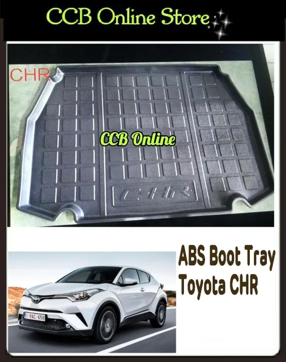ABS Toyota CHR 2017 - 2021 Car Boot Tray Luggage Cargo Trunk Tray | Lazada