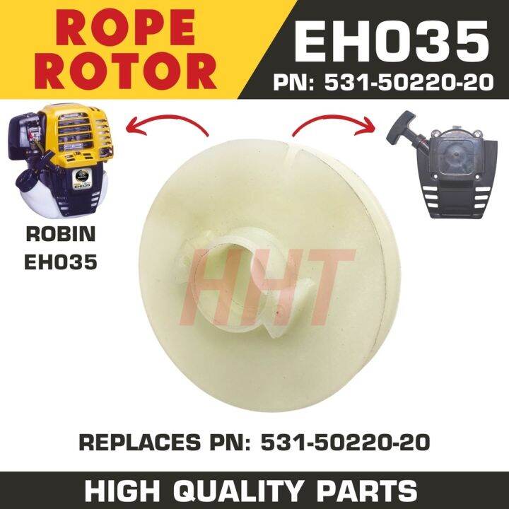 Robin EH035 Rope Rotor For Recoil Starter Reel 4 Stroke Grass Cutter ...