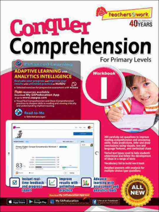 Conquer Comprehension Workbook 1 | Lazada PH