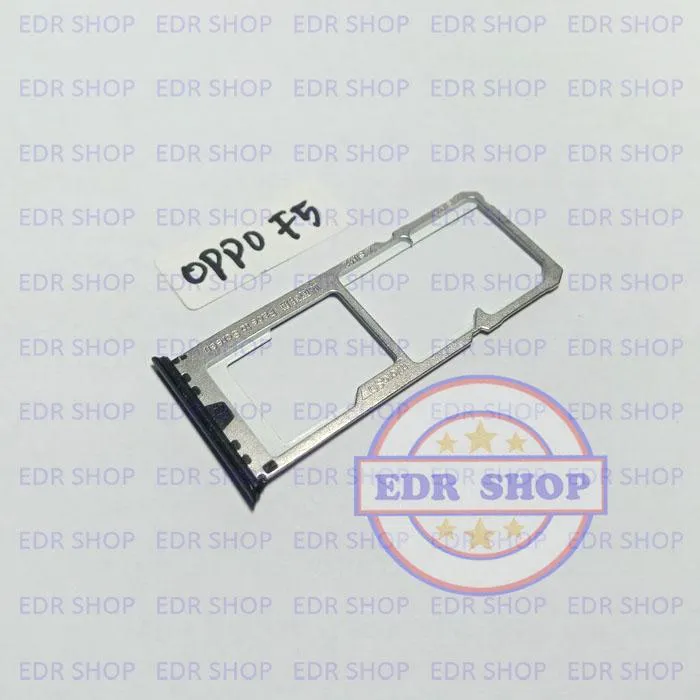 Slot Kartu Oppo F5 F 5 - Sim Tray Tempat Memori Mmc Sim Card Original ...