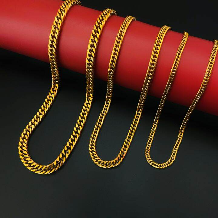Mayaman!! Rich!! Most Popular Design Cuban Chain For Men Gold Plated ...