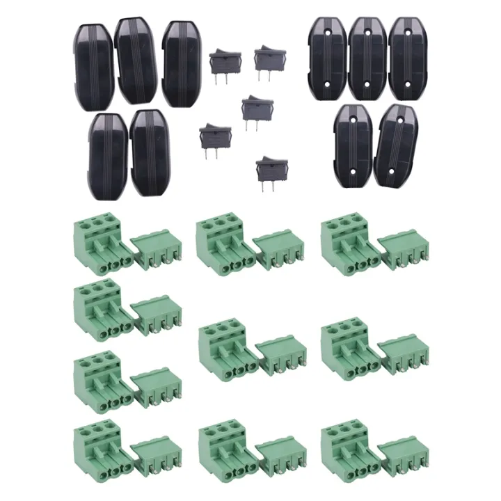 5X 250V AC/6A In-Line ON/OFF Table Lamp Bed Light Controll Switch ...