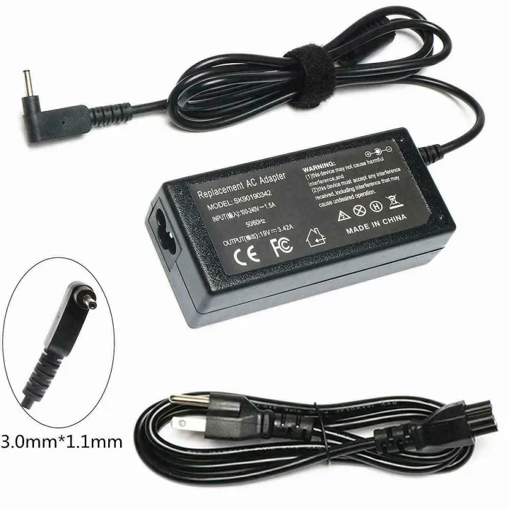 AC Adapter Laptop Charger For LG Gram 17Z990-R.AAS8U1 Ultrabook 65W 19V ...