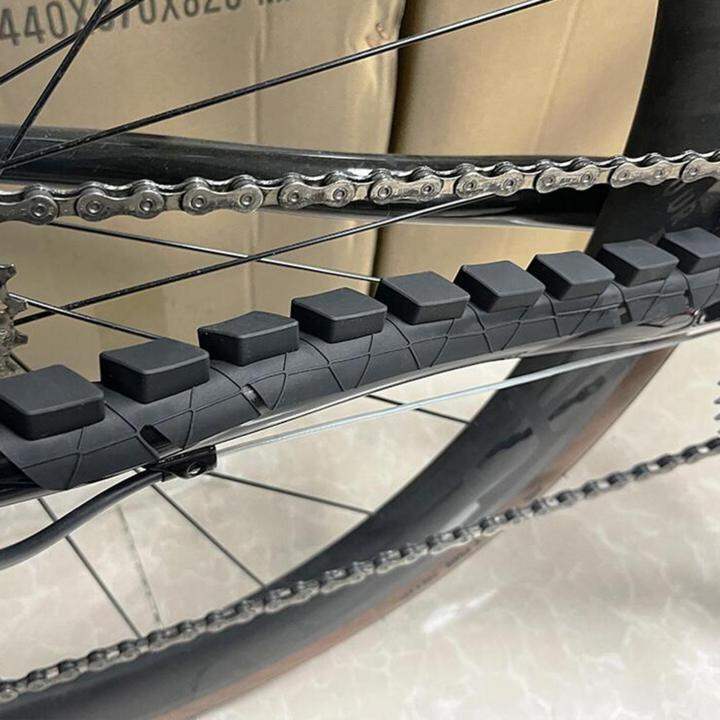 DYNWAVE แผ่นรองโซ่ปกป้องสำหรับขี่จักรยานน้ำหนักเบาอะไหล่จักรยานแผ่น ...