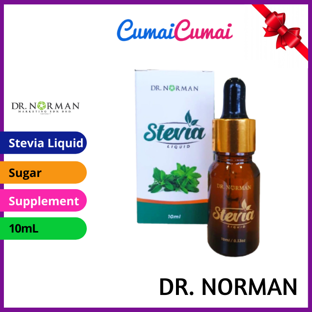 Dr. Norman Gula Stevia Liquid (10mL) | Lazada