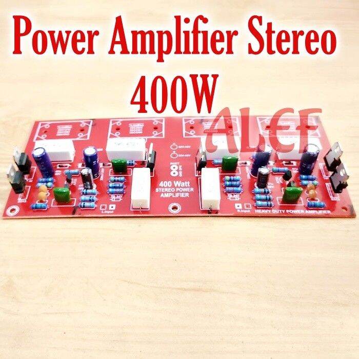 Driver Power Amplifier 400W stereo Safari Sanken 400 Watt ampli ...