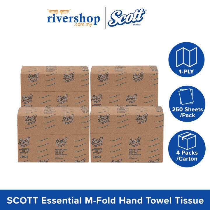 Scott® Essential Multi-Fold Hand Towel Paper Hand Towel Tissue 38002 ...
