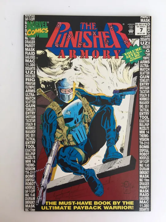 Punisher Armory 7 Published Sep 1993 by Marv el Comic Book Cover ...