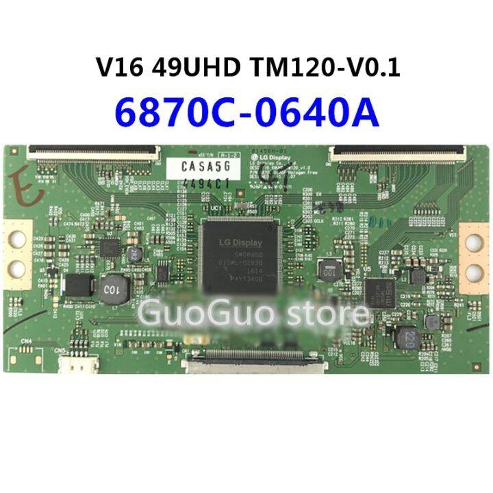 1Pc TCON Board 6870C-0640A T-CON Controller Board V16 49UHD TM120-V0.1 Logic Board | Lazada PH