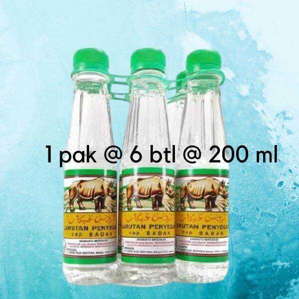 BADAK LARUTAN PENYEGAR 200 ml [ 1 pak / 6 btl ] | Lazada Indonesia