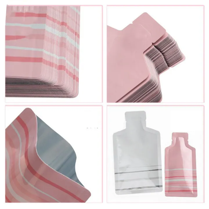 100 PcsLot Jar Bags Mylar Foil Bag Gift Powder Liquid Packaging Heat ...