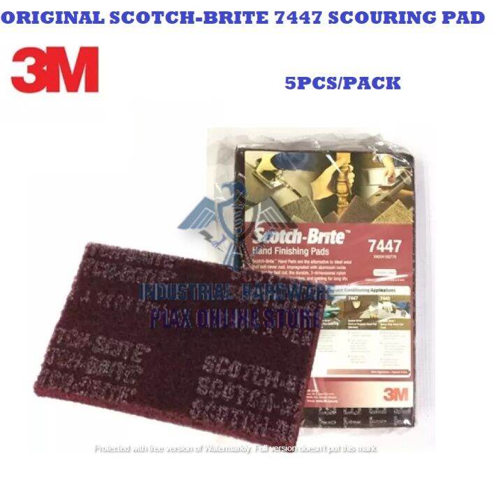 3M 7447 Scotch-Brite General Purpose Hand Pad Scouring Pad Sponge Pad ...