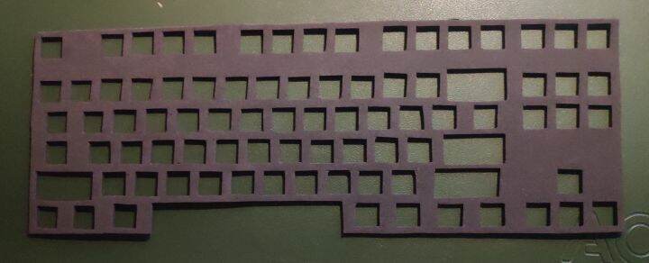 foam pcb, foam lót đáy cao su non cho mọi layout DZ60 GH60 GK64 ,60,65 ...