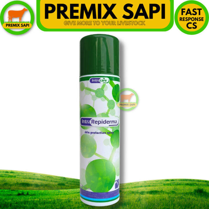 INTRA REPIDERMA SPRAY - Obat Semprot Luka Kulit Hewan Sapi Kambing ...