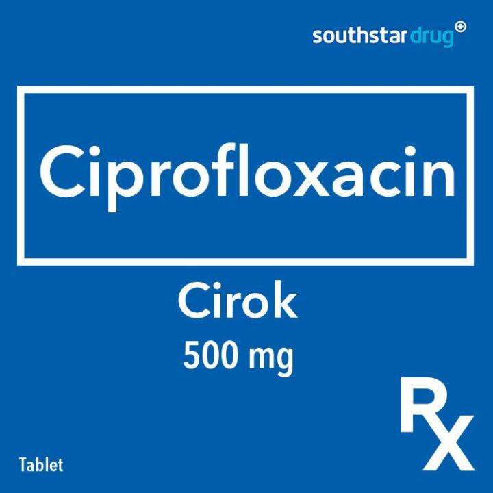 Rx: Cirok 500mg Tablet | Lazada PH