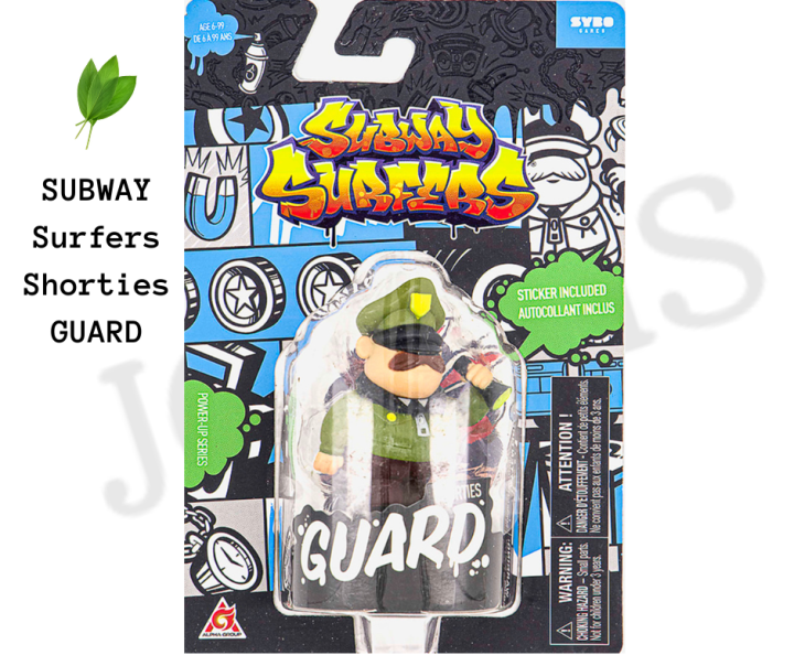 Subway Surfers Shorties Guard W2 Figure (5 cm) | Lazada PH
