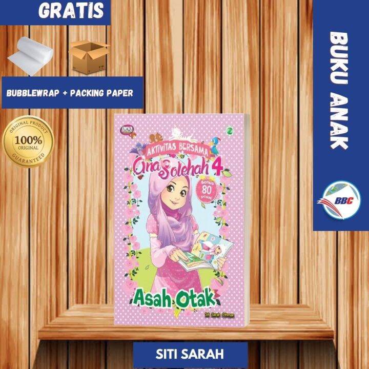 BUKU AKTIVITAS ANAK - AKTIVITAS BERSAMA ANA SOLEHAH 4 ASAH OTAK ...