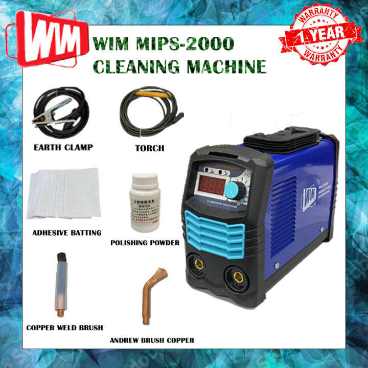 WIM MIPS-2000 Welding Mark Cleaner Machine | Lazada