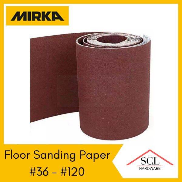 kiuy NORTON / MIRKA Floor Sanding Paper / Sandpaper (Grit #60 - 100 ...