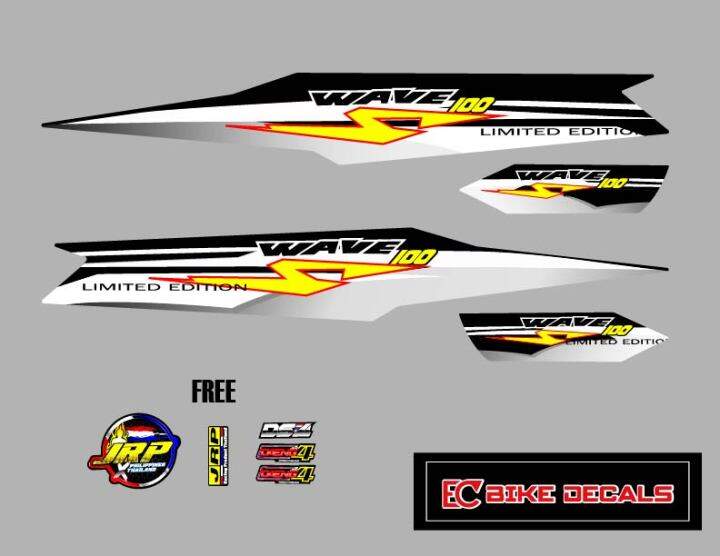 HONDA WAVE 100 DECALS | Lazada PH