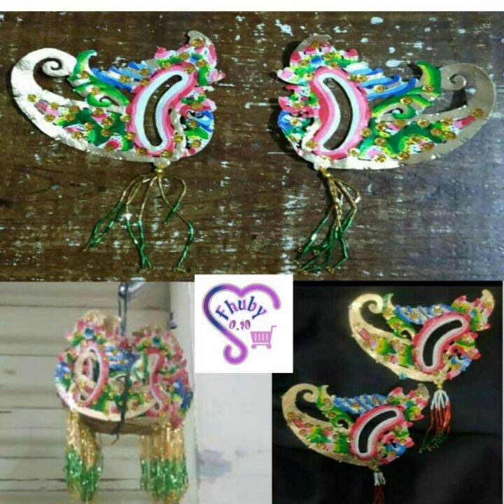 Sumping Telinga - Sumping Tari - sumping kulit - Aksesoris Tari ...