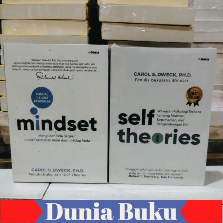 Paket 2 Buku Mindset - Self Theories - Carol S Dweck | Lazada Indonesia