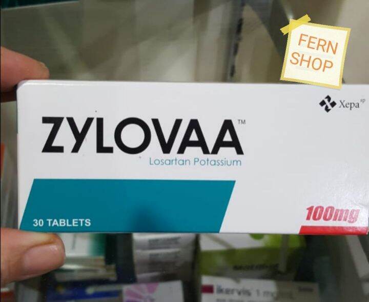 ZYLOVAA 100mg Isi 30 Tablets Obat Hipertensi | Lazada Indonesia