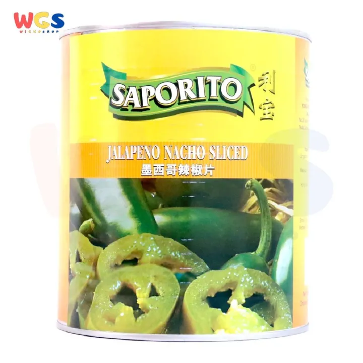 Saporito Jalapeno Nacho Sliced Pepper 2,9 kg | Lazada Indonesia