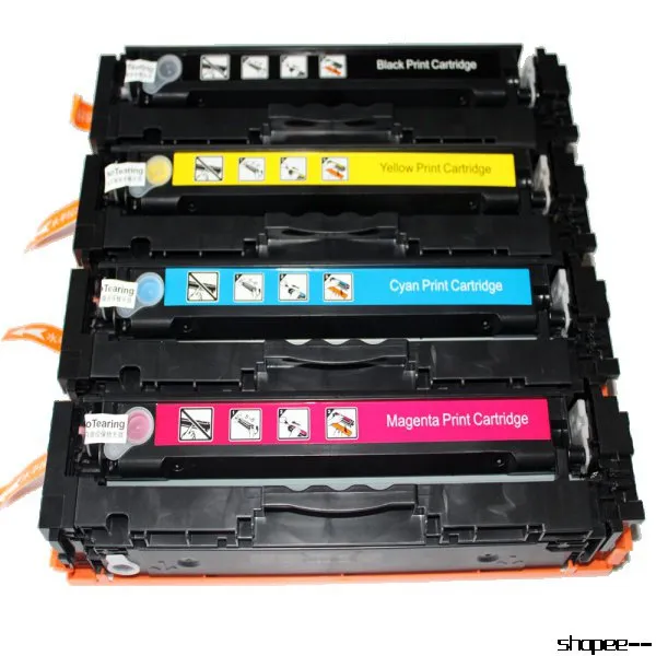 【No chip】Colour 206a 207a Toner Cartridge Replacement for HP Laserjet ...
