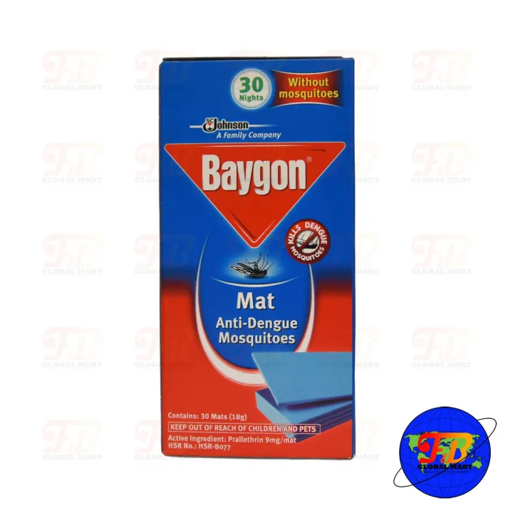 Baygon Anti-Dengue Mat 30 Nights Without Mosquitoes | Lazada PH
