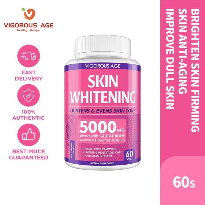 barko agad Vigorous Age Collagen Glutathione Whitening Capsules ...