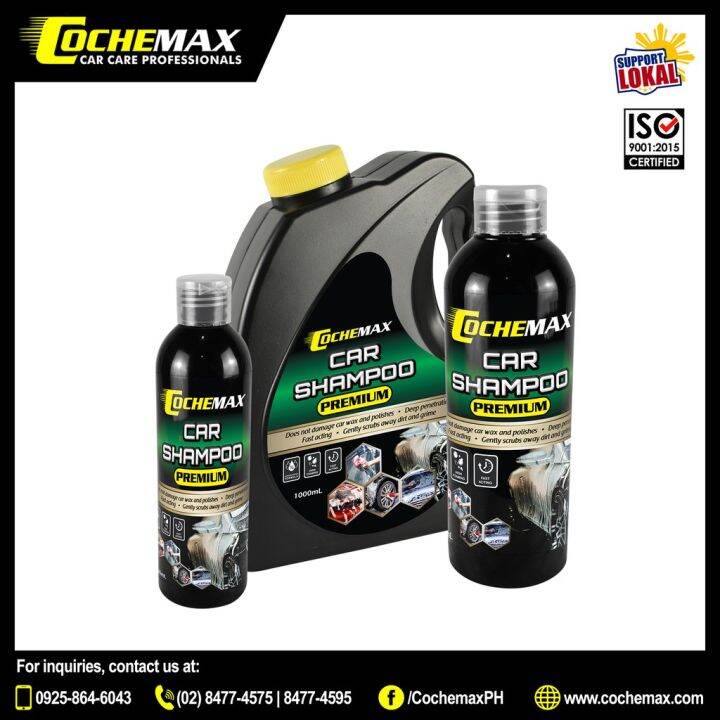 Cochemax Car Shampoo Premium 1Liter | Lazada PH