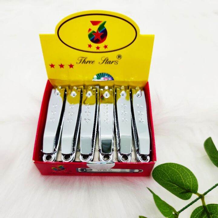 🇲🇾 Harga Borong🇲🇾12pcs/box 3818 Three Stars Nail Clipper/Pengepit Kuku ...