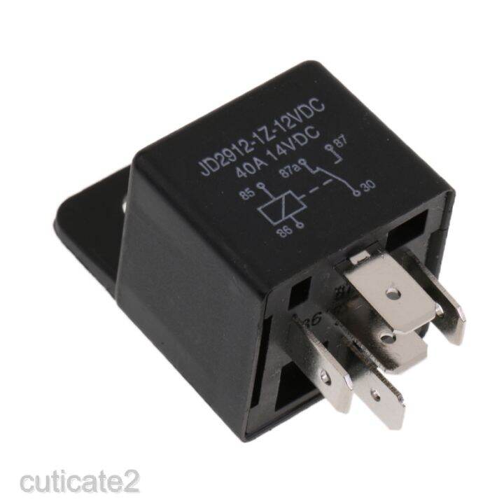 NC NO Change Over Changeover 5 Pin Relay 12V Volt DC 40 AMP with cket ...