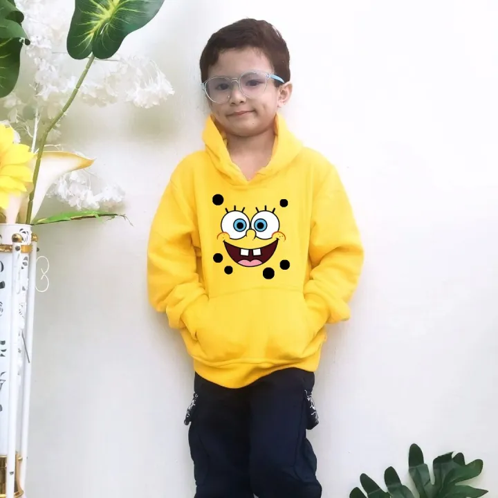 SPONGEBOB CHARACTERS TRENDY HOODIE JACKET FOR KIDS 4-13 YEARS OLD MEN ...