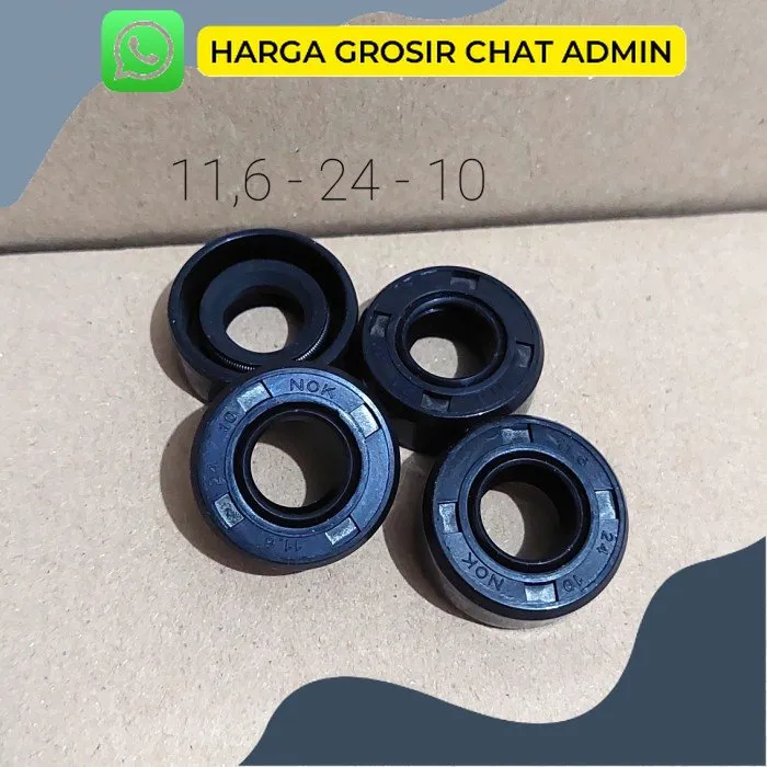 SIL SEAL OPERAN VERSNELING GIGI GRAND 11,6 X 24 X 10 NOK ISI 10 PCS PER ...