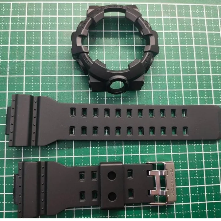 【Hot sale】 Gshock Replacement straps and bezel for GA700 ( Darknight ...