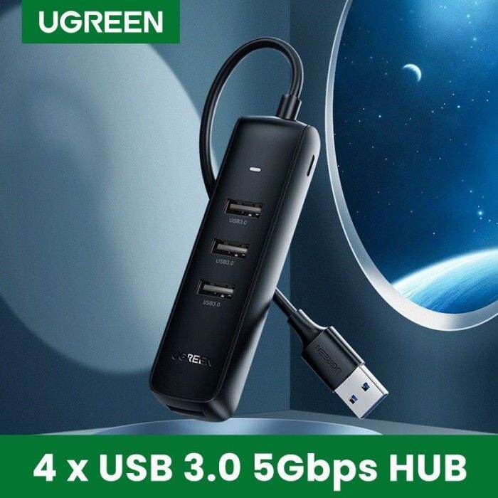 Ugreen USB Hub 4 Port Splitter USB To 4 Port USB 3.0 Mini Version ...