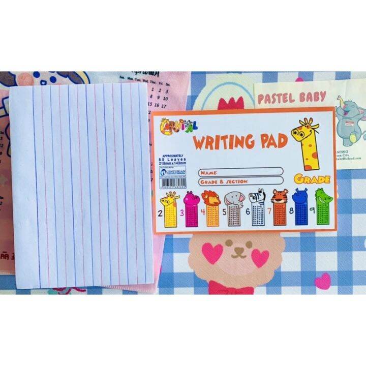 SCHOOL SUPPLIES GRADE ELEMENTARY PAD PAPER FOR GRADE PAD 1 TO GRADE 3 ...