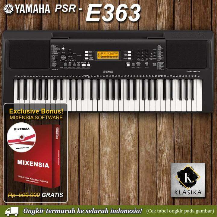 Keyboard Yamaha PSR E363 / PSRE363 / PSR-E363 Penerus PSR E353 | Lazada Indonesia