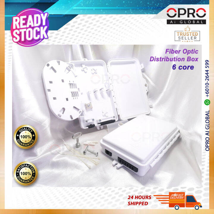 [Combo] 6 Port TM-Passed FTTH FTB Wall Mount Unifi / Fiber Termination ...