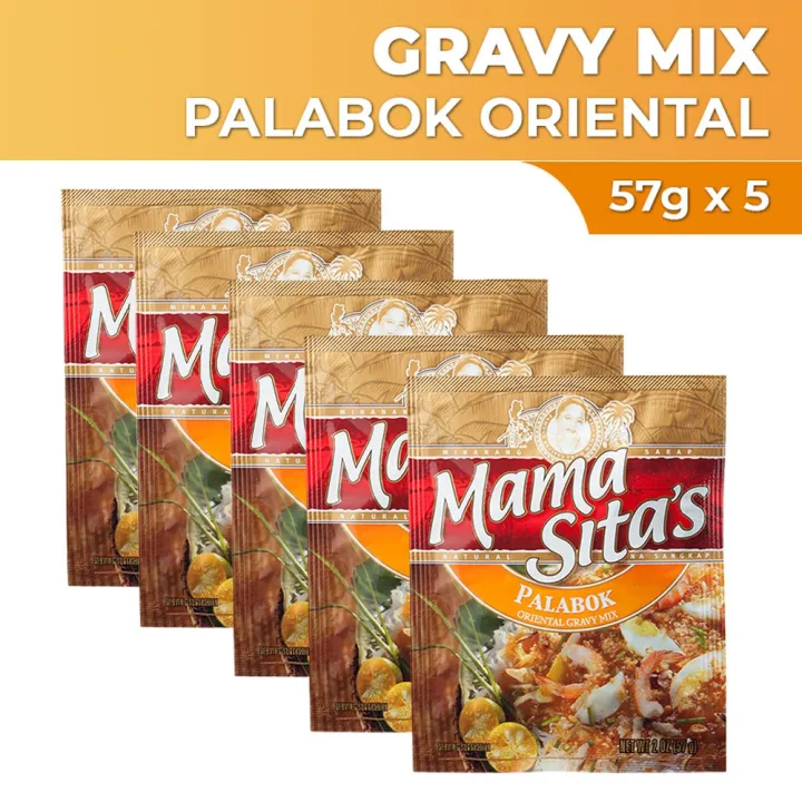 Mama Sita's Gravy Mix Palabok Oriental 57g X 5 | Lazada PH