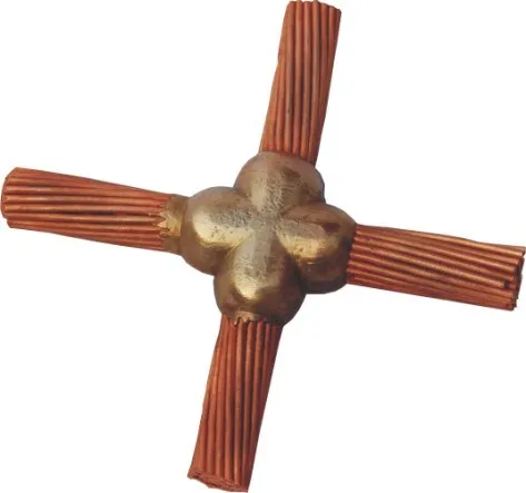 Estweld Mould. Exothermic Welding. Cross Connection. 50mm sq x 50mm sq ...